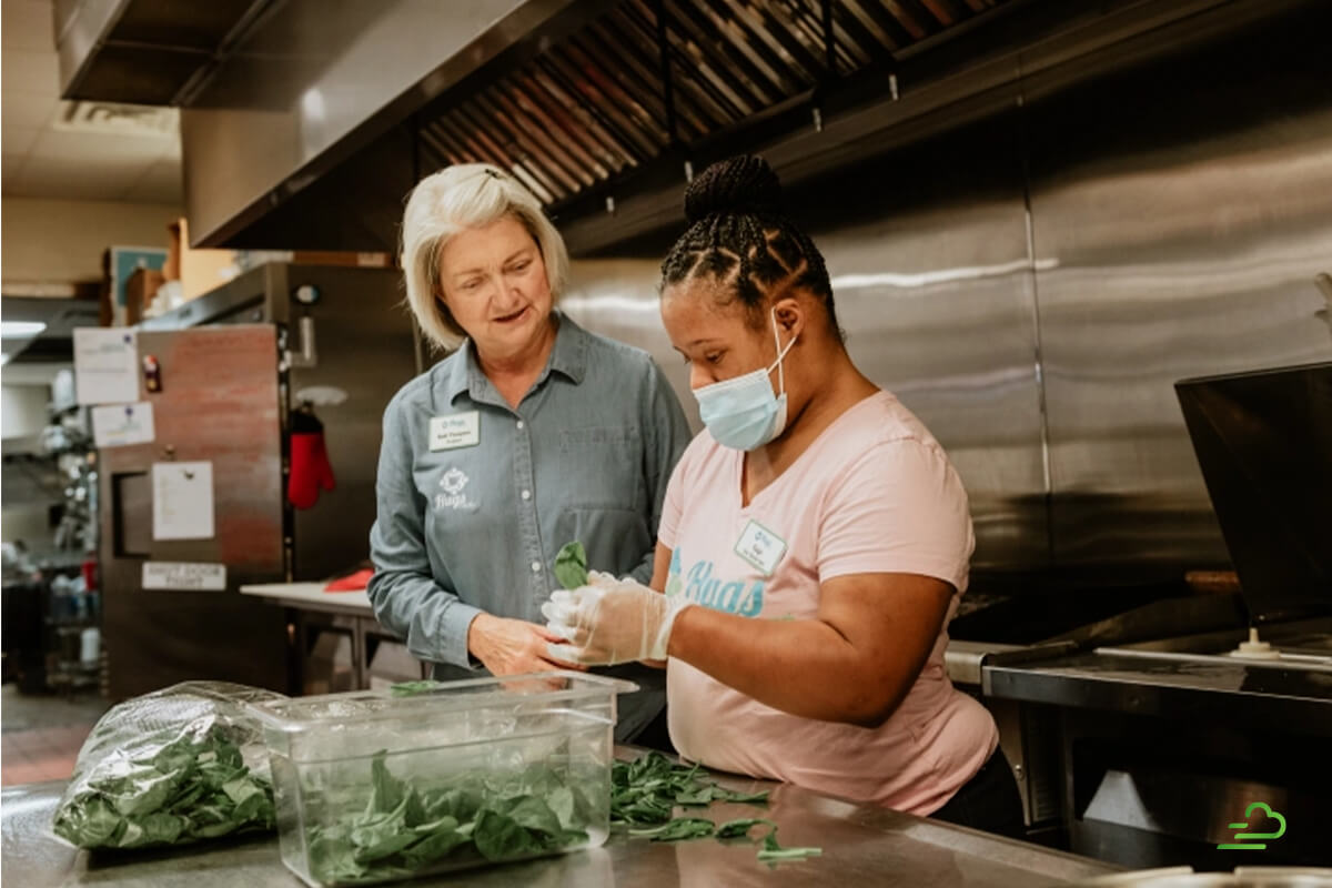 Hugs Café: Providing Meaningful Work